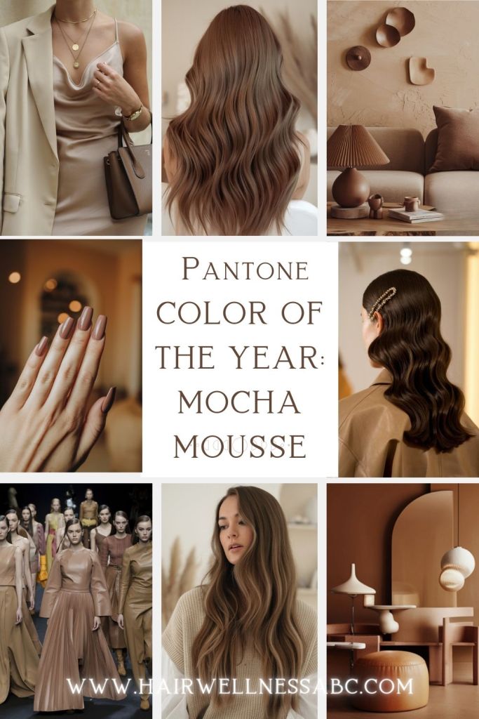 Pantone Color of The Year: Mocha Mousse - Hair Wellness ABC