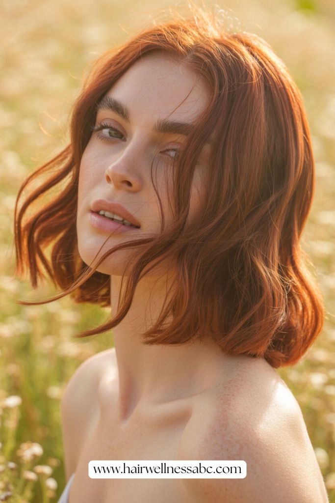 Auburn Hair Color - The Copper-Brown Shade