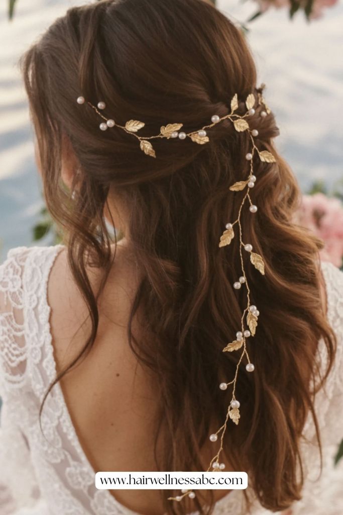 Fall Wedding Inspiration - Bridal and Bridesmaids Hairstyles